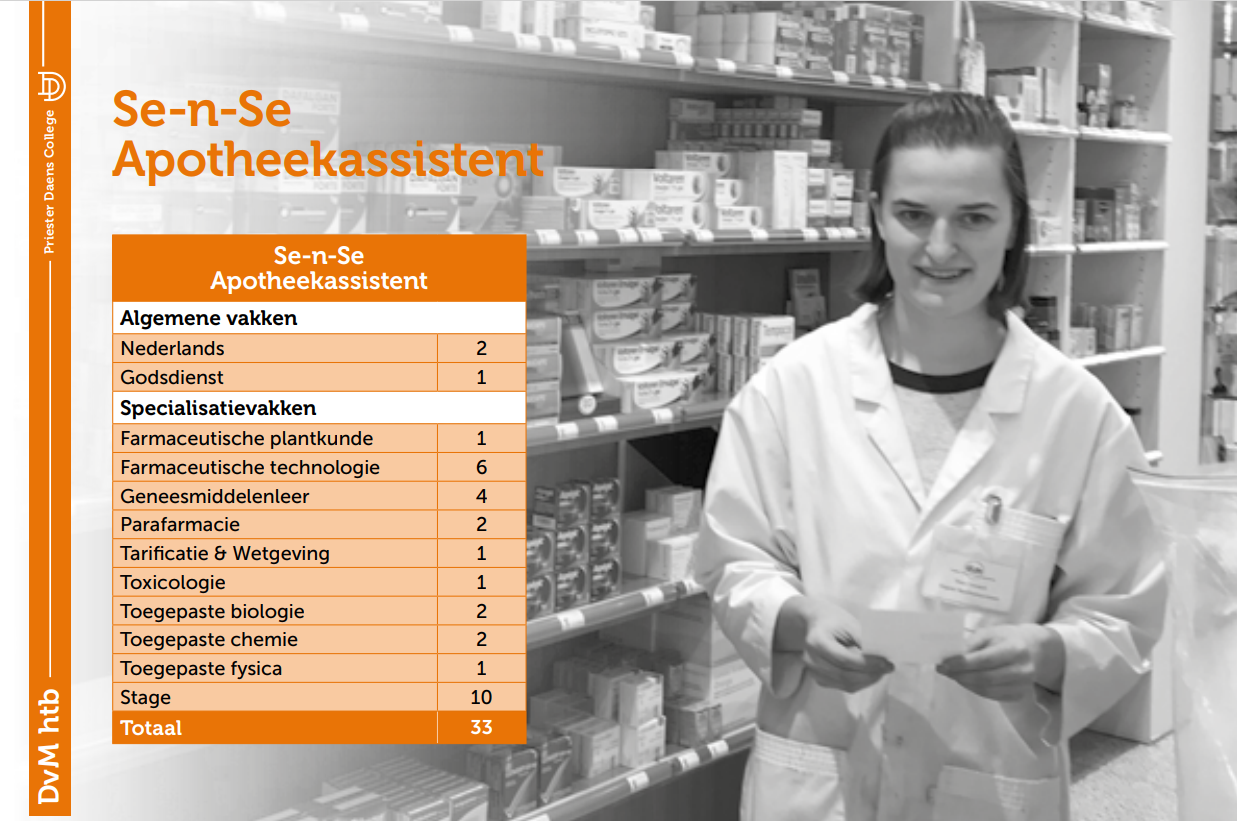 Se-n-Se Apotheekassistent – DvM htb Aalst